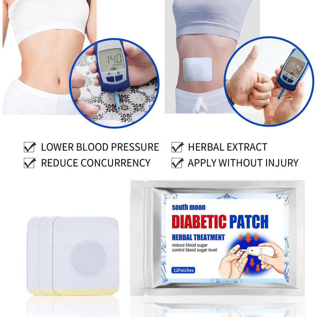 36Pcs/3bag Diabetic Patch with Natural Ingredients Lower Blood Balance ...