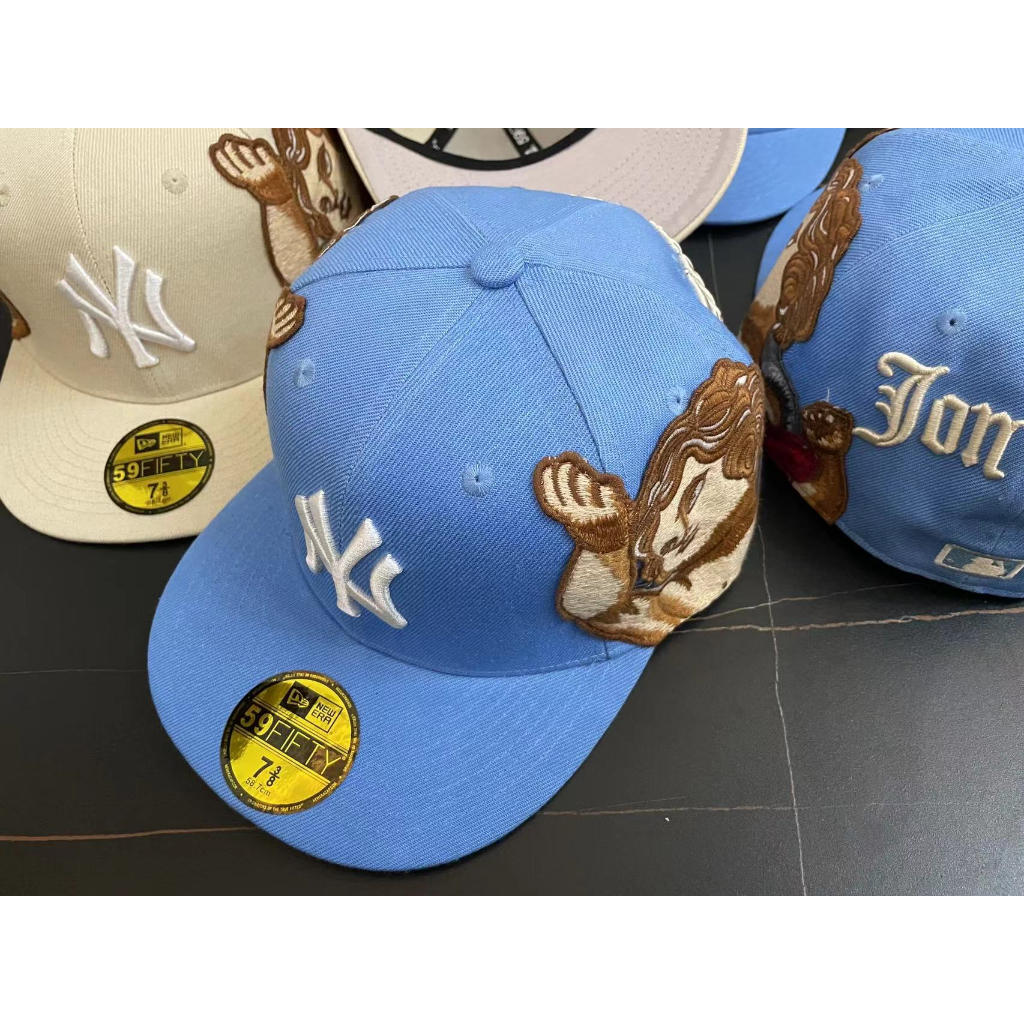 NEW EAR HAT Jon Stan new color Hat Angel Pattern Letter logo ...