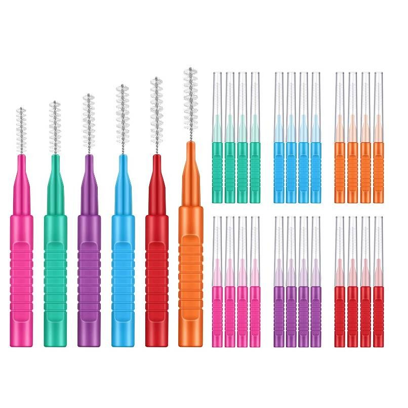 Interdental brushes 60 pcs/box Type I interdental brushes, soft ...