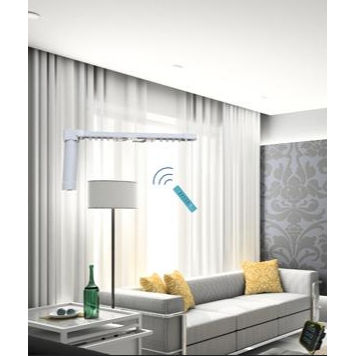 Smart Curtain with Electric Curtain Motor Phone WIFI Remote Controlled ...