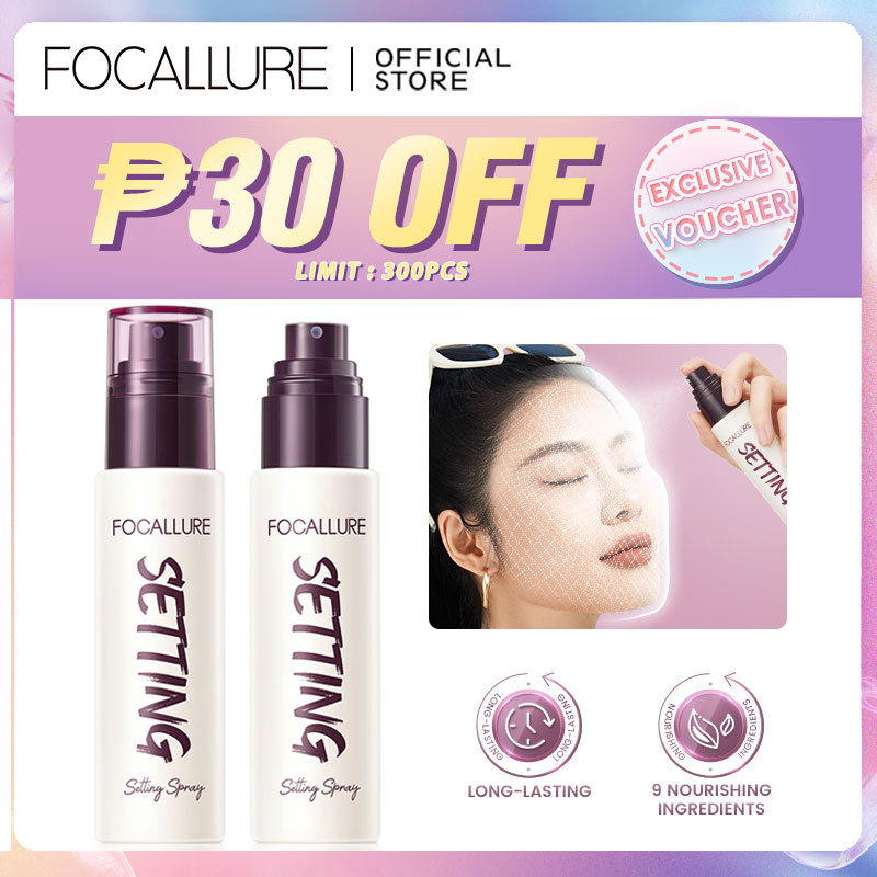 Focallure Makeup Setting Spray Oil Control Lock All Day Lightweight ...