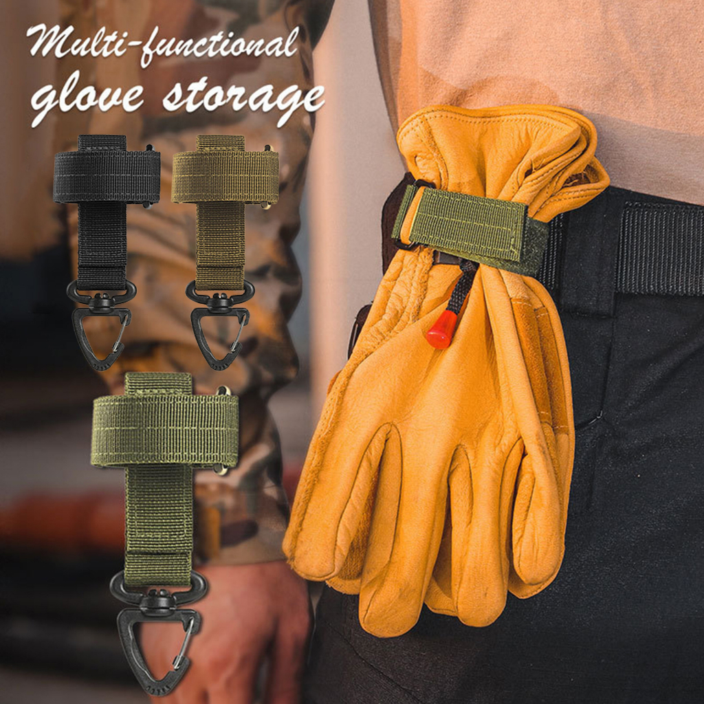 Carabiner, belt tool buckle，Glove Holder Clip Firefighter Glove Strap ...