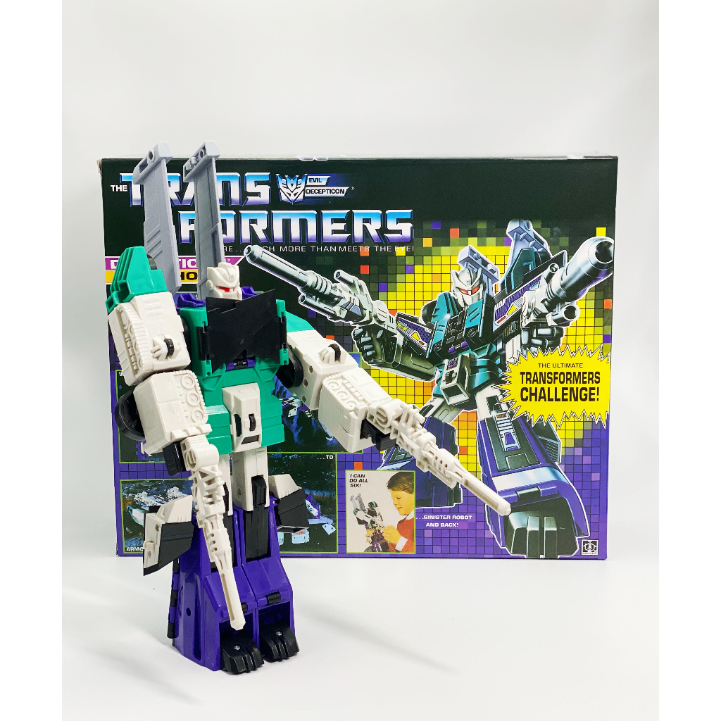 Transformers G1 Reissue Version SIXSHOT Brand new GIFT BOX | Shopee ...