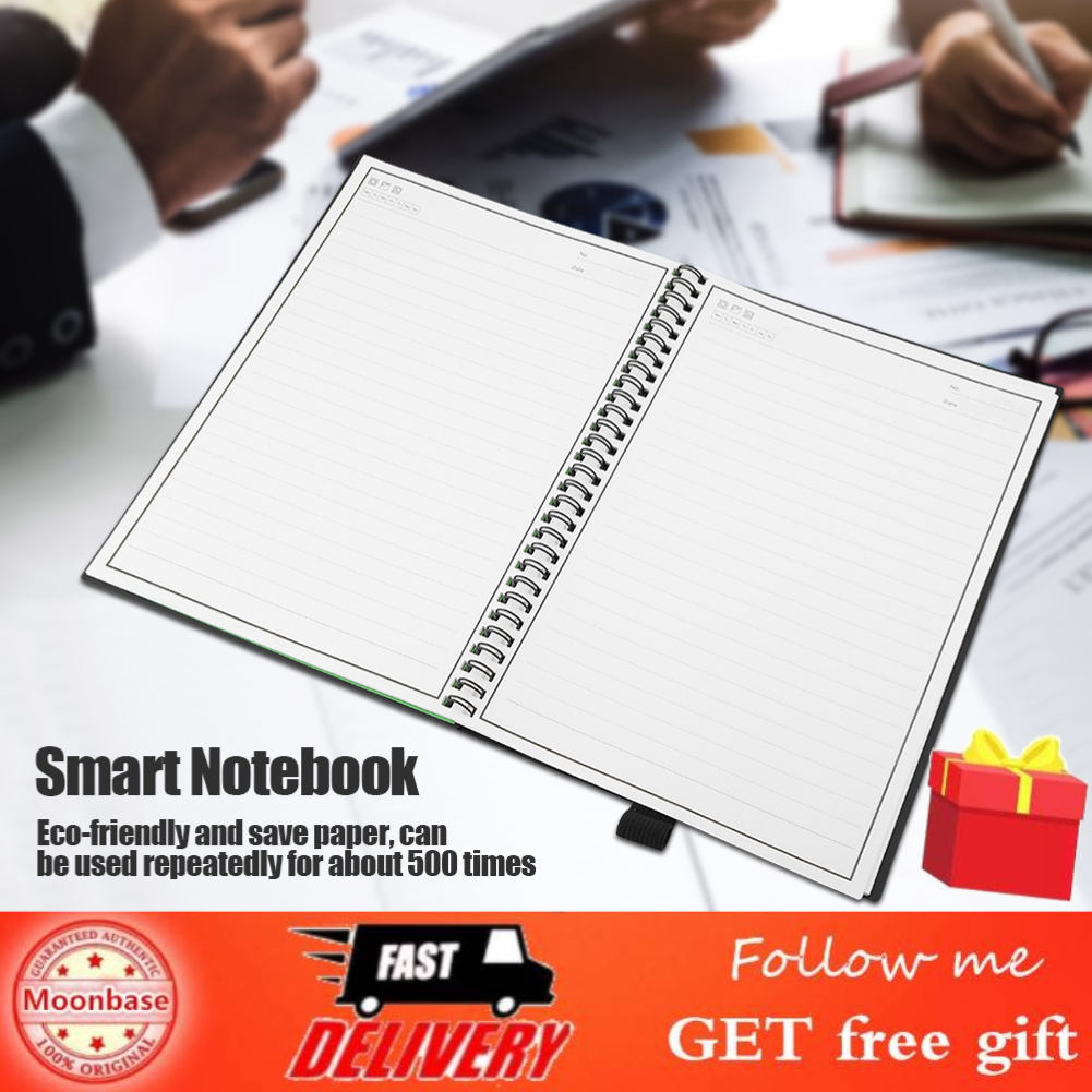 [Seller recommendation] Moonbase Erasable Smart Notebook APP Storage ...