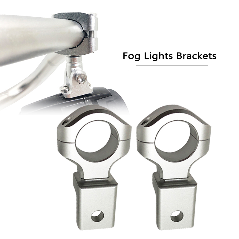 Motorcycle Spotlight Fog Lamp Brackets Headlight lamp holder Fit For ...