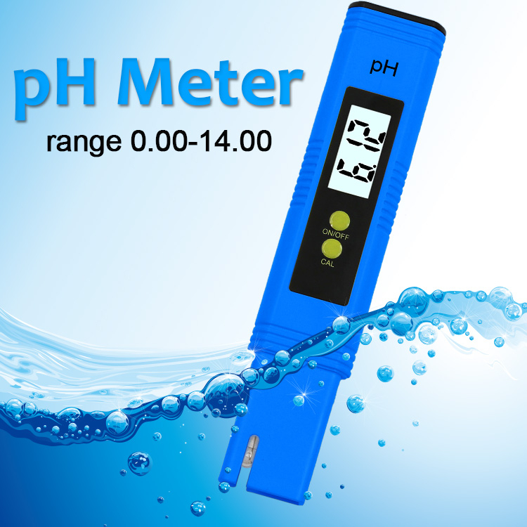 PH Tester High Accuracy 0.01 LCD Digital PH Pen PH Meter PH Monitoring ...