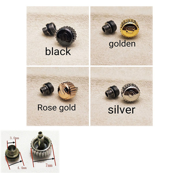 Steel Watch Crown Timer Handle for Seiko Retrofit Diver Mechanical ...