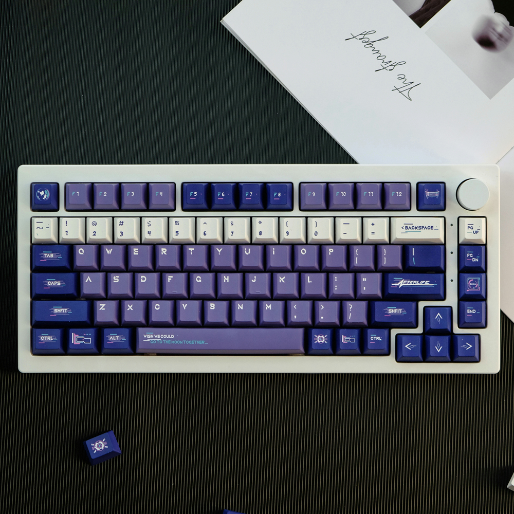 129 Keys GMK Cyberpunk Keycaps Cherry Profile PBT Dye Sublimation ...