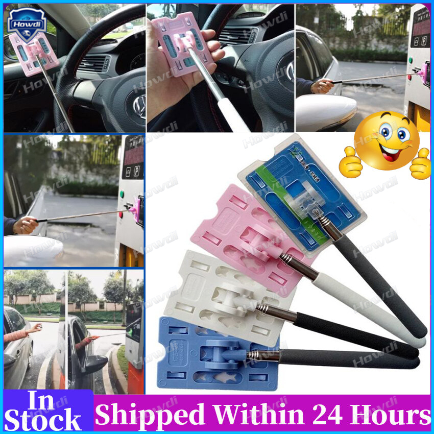 Car Parking Contactless Payment Rod Adjustable Touch N Go Stick Holder ...