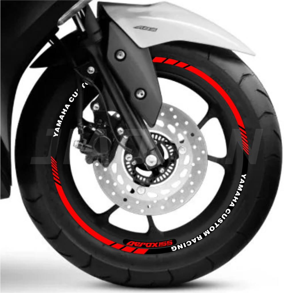 1 Set mags decals aerox v2 rim sticker for motorcycle Yamaha NVX AEROX ...