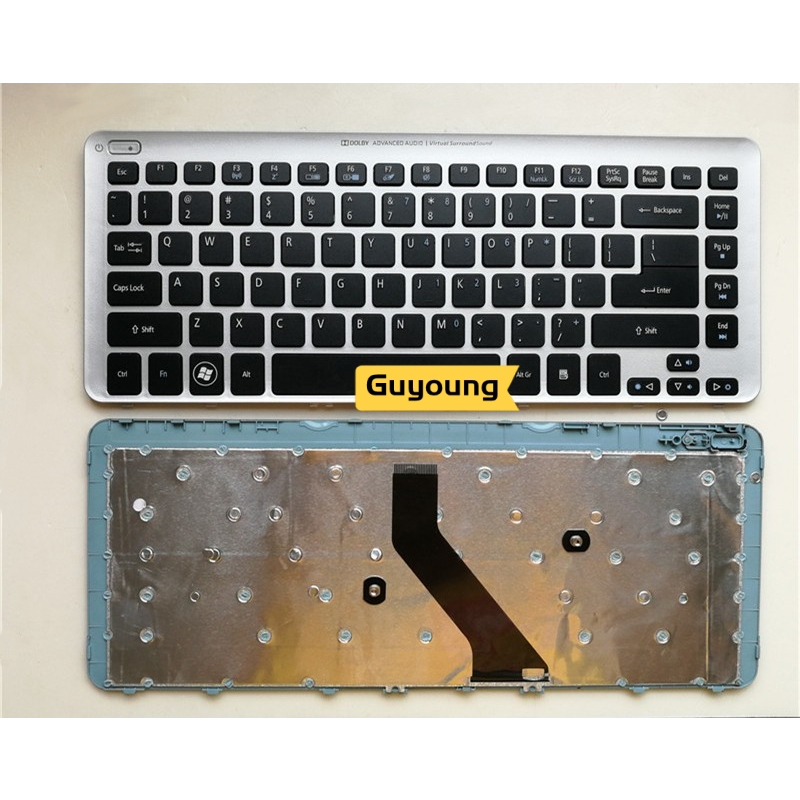 YJX Laptop keyboard for Acer V5-431G V5-471G V5-431 V5-471 V5-431-471P ...
