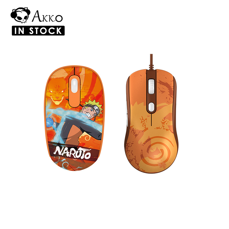 AKKO Naruto Shippuden Smart 1 Wireless Mouse / AG325 Wired Mouse Gaming ...