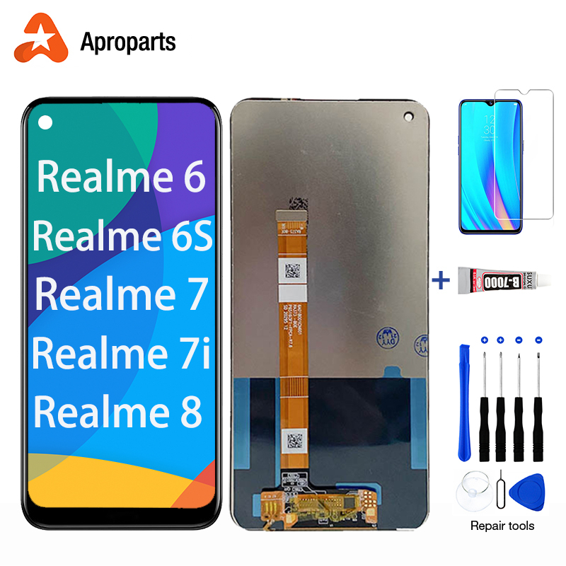 Screen For OPPO Realme 6 6s 6i 6 Pro 7 7i 8 Pro 8i LCD Display Touch ...