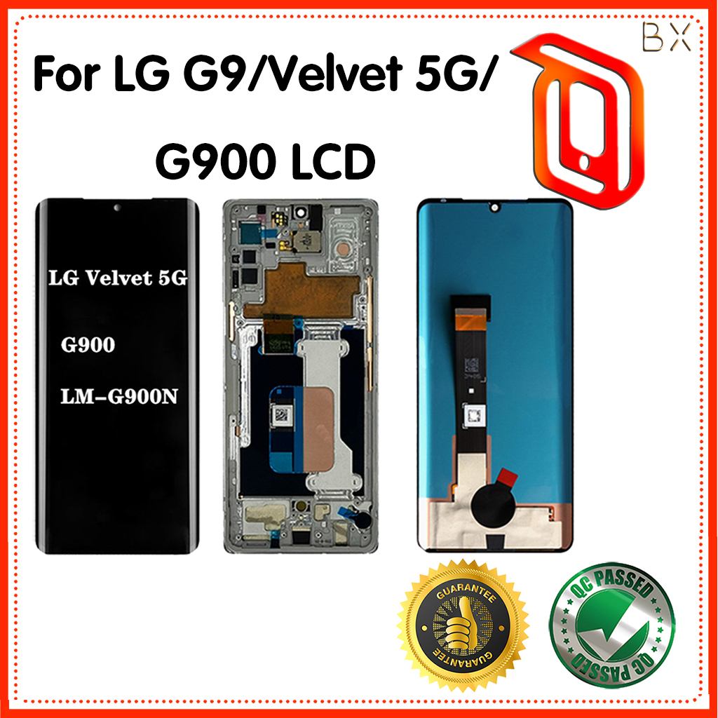 AMOLED LCD For LG Velvet 5G LCD LM-G900N Display Touch Screen Digitizer ...