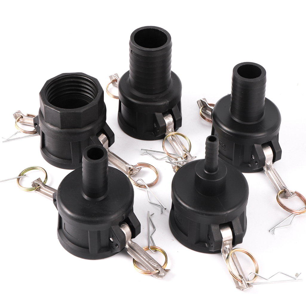 2" Cam-Lock Groove Fitting x 1/2" 1" 1.5" 2" Hose Shank S60 Coarse ...