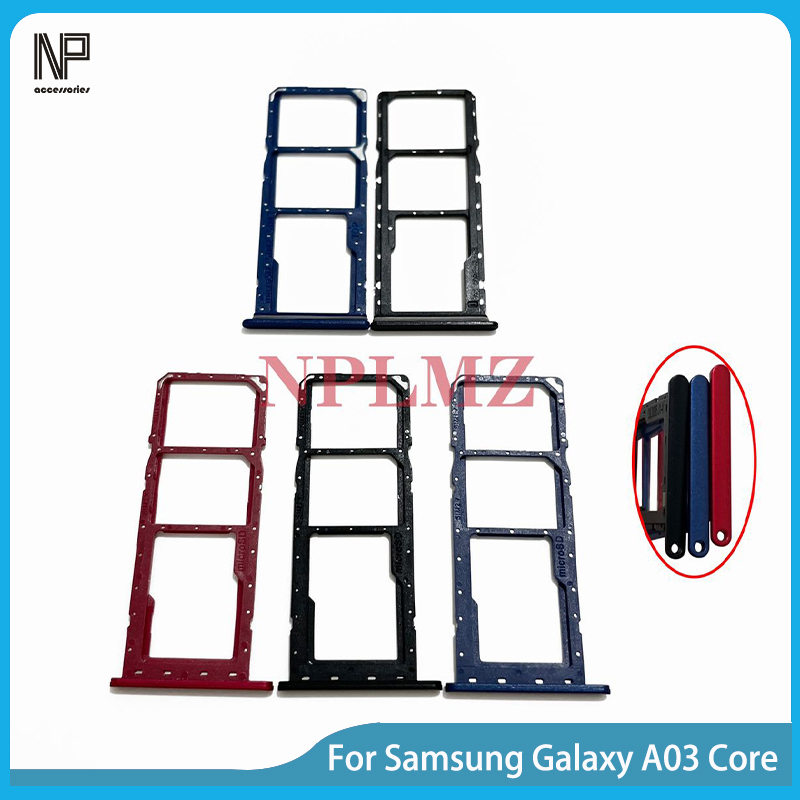 For Samsung Galaxy A03 Core A032 A035 Sim Card Slot Tray Holder Sim ...