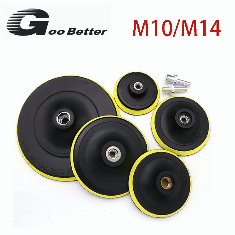 M10 M14 Back Flour Grinding Disc Rubber Buckle Tray Grinding And ...