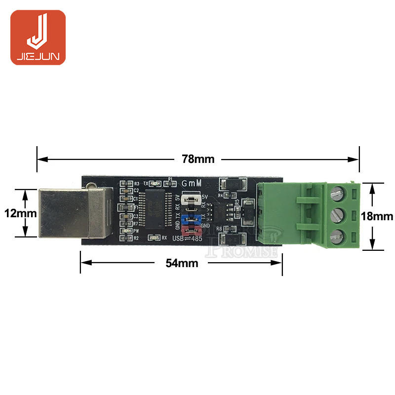 USB 2.0 to TTL RS485 Serial Converter Adapter FTDI Module FT232RL ...