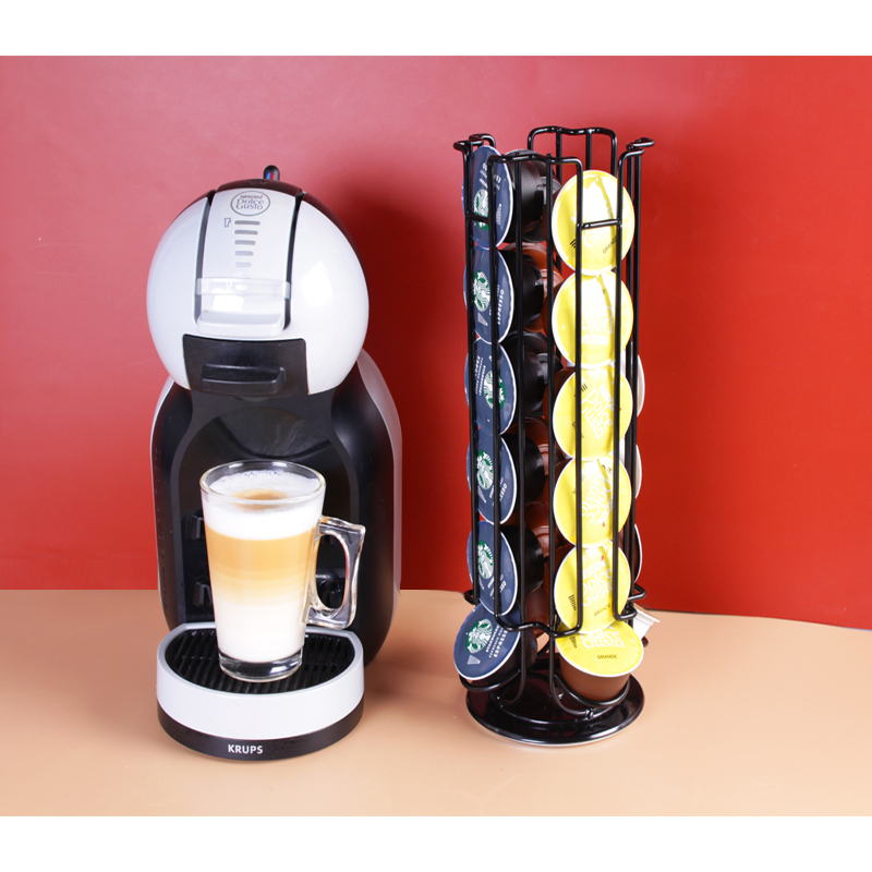 Rotating Base Nescafe Dolce Gusto 24 Pods Rotating Coffee Holder Rack ...