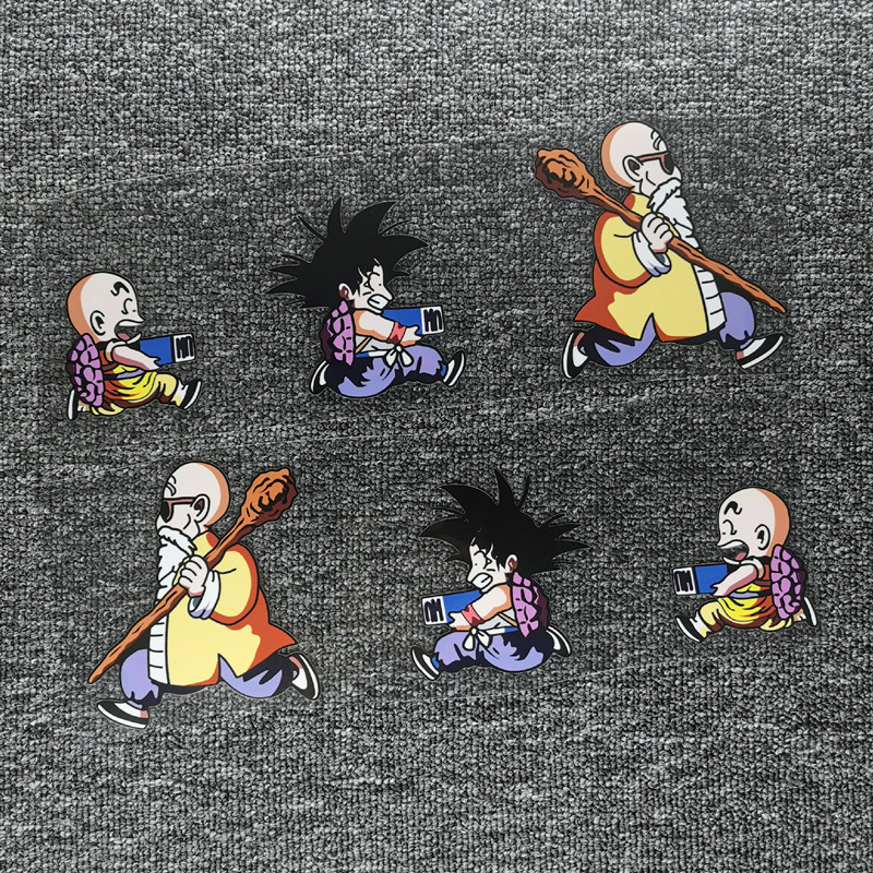 Car Stickers Dragon Ball Z Son Goku Master Roshi Kame Sennin Anime ...