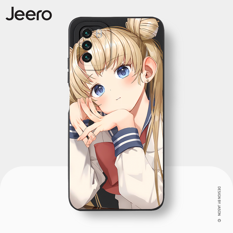 JEERO Soft Silicone Cute Cartoon Anime Shockproof Phone Case Compatible ...