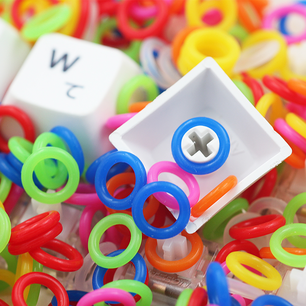 120PCS/bag Keyboards Accessories Rubber O-type Key Cap Switch Damping ...