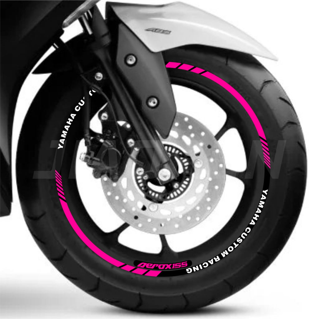 1 Set mags decals aerox v2 rim sticker for motorcycle Yamaha NVX AEROX ...