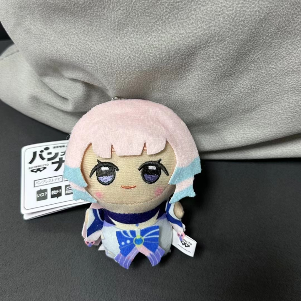 10CM Genshin Impact Tartaglia Zhong Li Fischl Traveler Plush Keychain ...