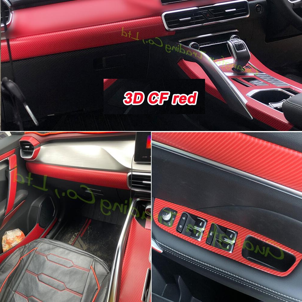 For Geely Coolray 2019-2021 3D/5D Carbon Fiber Car Interior Cover ...