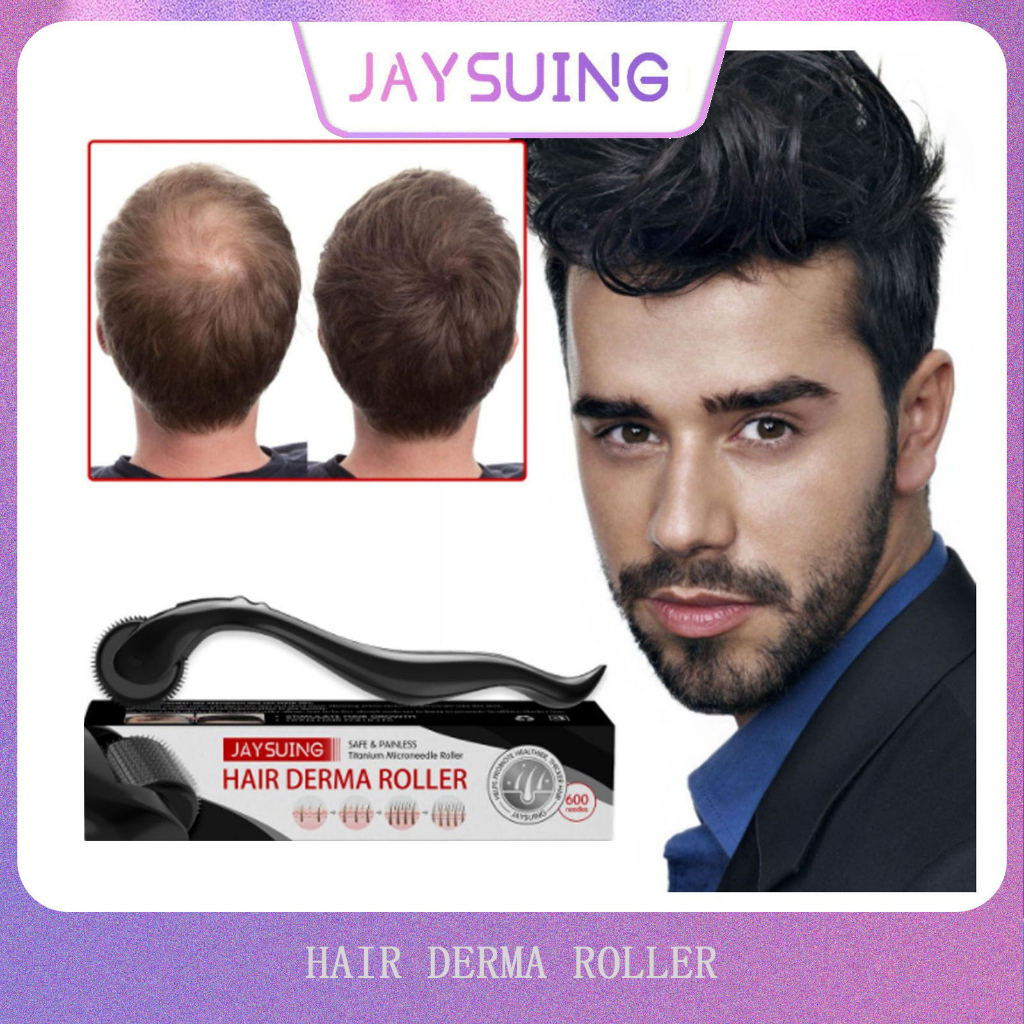 Jaysuing 30g Beard Roller 0.5 Mm Microneedling Roller The Treatment Of ...