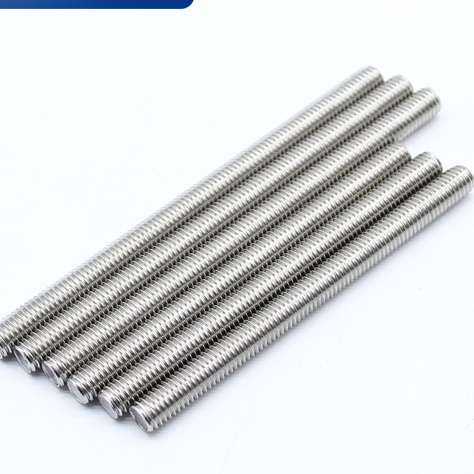 Dongjie M3M6M12mm 304 Stainless Steel Wire Rod Full Threaded Screw ...