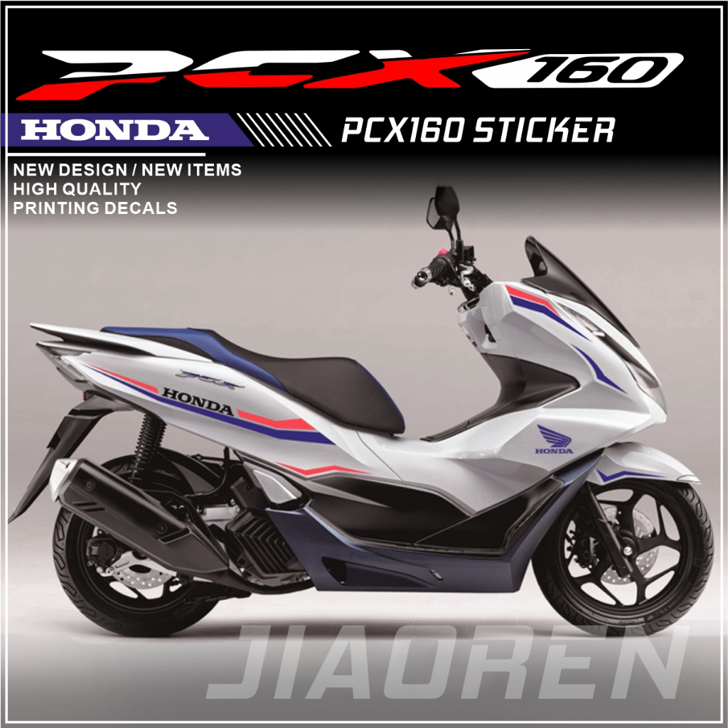 Honda PCX 160 sticker for motorcycle decoration holographic reflective ...