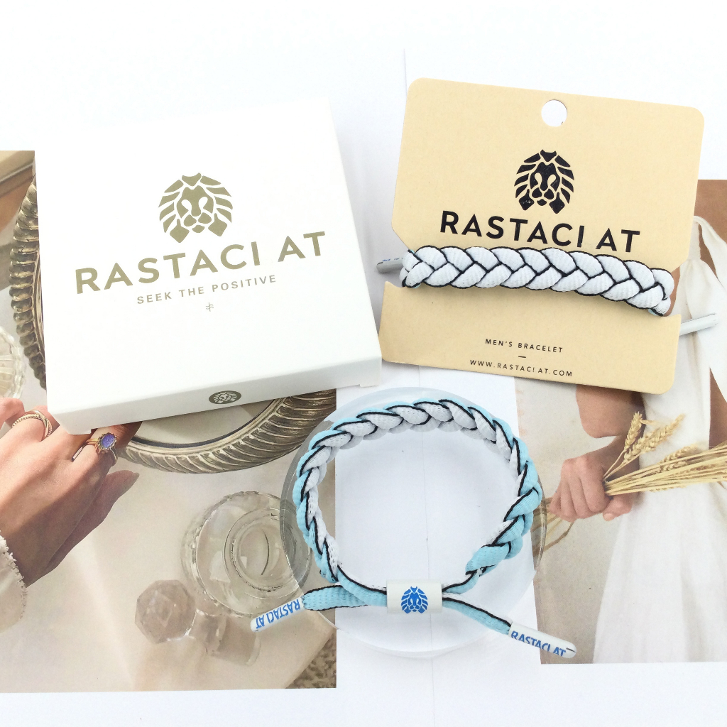 RASTAClAT Women Bracelet Blue&White Double-sided Series With Premium ...