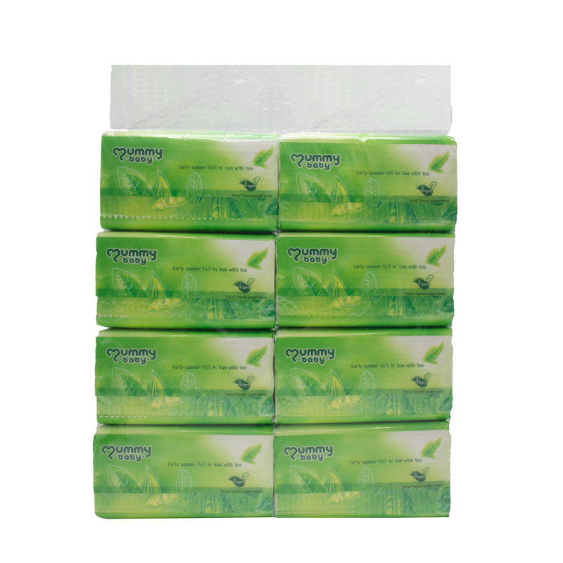 【MUMMY BABY】 8 pack 10 pack Facial Tissue order Tissue 3-Ply/4- Ply ...