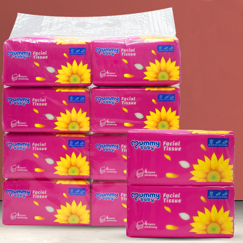 【MUMMY BABY】 8 pack 10 pack Facial Tissue order Tissue 3-Ply/4- Ply ...