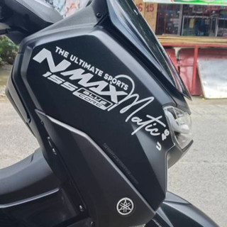 THE ULTIMATE SPORTS MATIC NMAX 155 BLUE CORE SIDE FAIRING STICKER / FOR ...