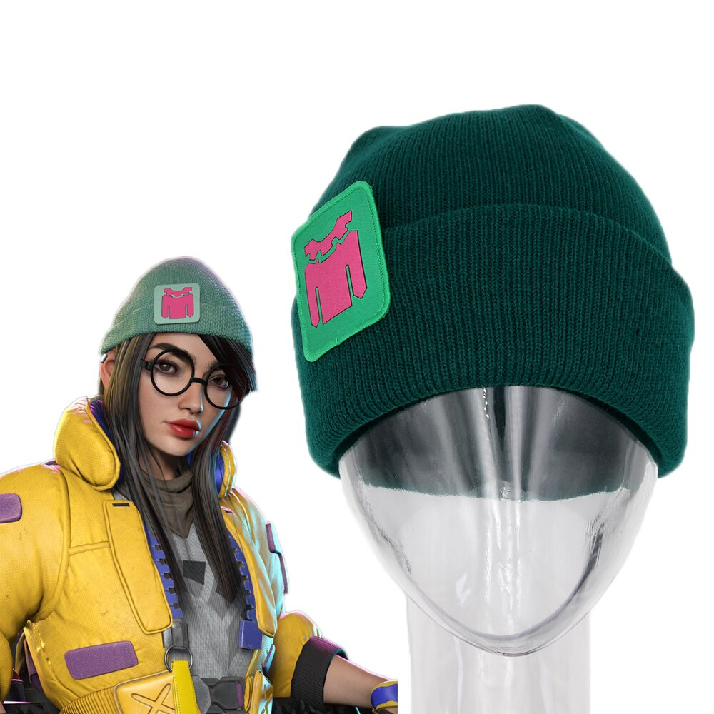 VALORANT KILLJOY beanie Men and women Game Cosplay Knitted hat Hip Hop ...