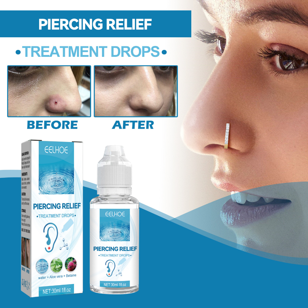 Piercing Aftercare Bump Keloid Treatment Relief Drops Hydrating ...