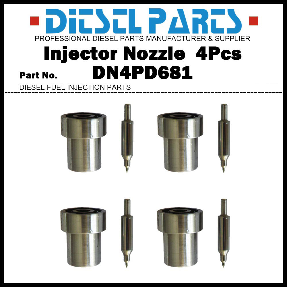 4x Diesel Fuel Injector Nozzle Tips 093400-6810 DN4PD681 for TOYOTA Hiace Hilux Hiace Dyna ...