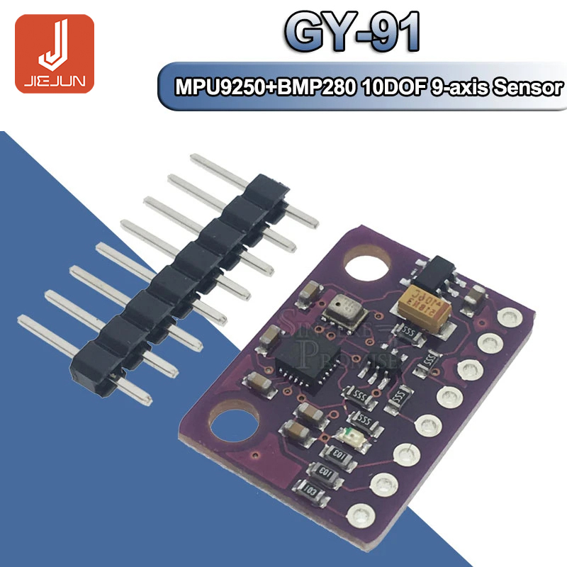 MPU-9250 MPU9250 BMP280 SPI IICI2C 10DOF Acceleration Gyroscope Compass ...