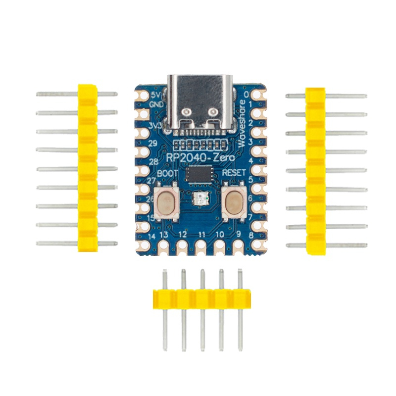 Raspberry Pi RP2040-Zero Microcontroller PICO Development Board without Pin Header | Shopee ...