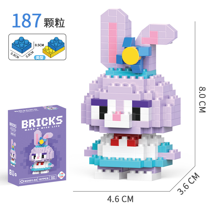 Nano Blocks Ange SpongeBob SquarePants Zootopia Building Blocks Cute ...