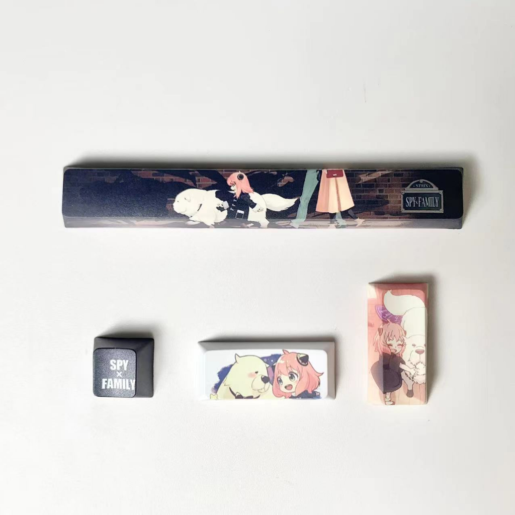 Totoro/MeowMeow/Nintendo Theme cherry profile 5-sided sublimation PBT ...