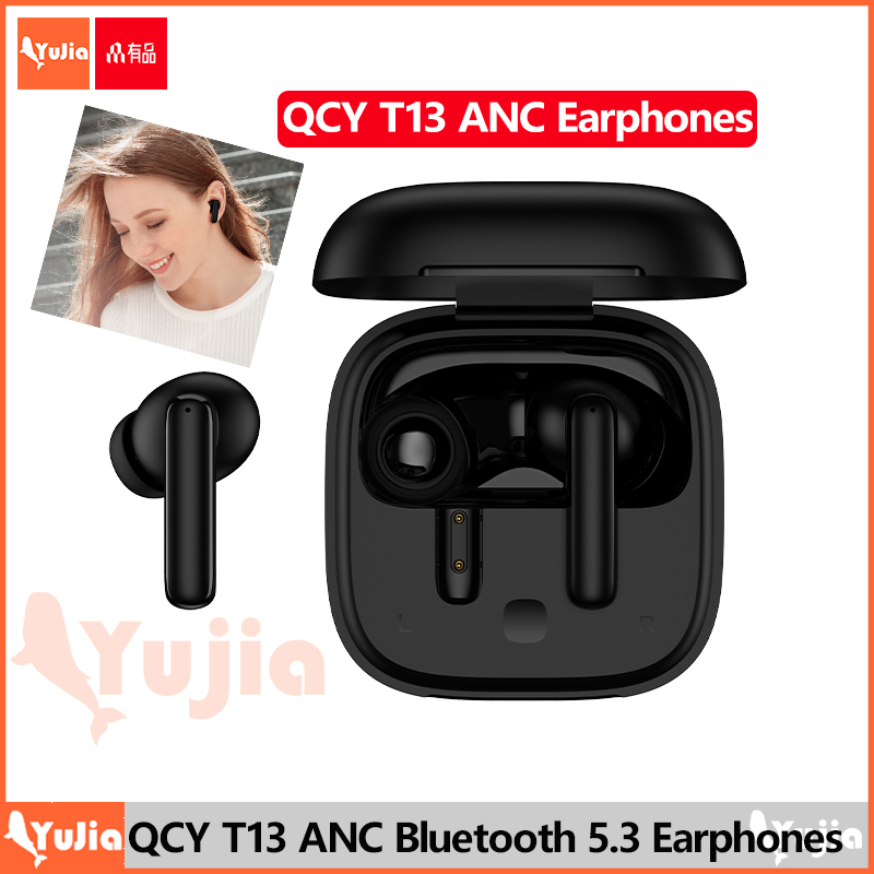 QCY T13 ANC Bluetooth 5.3 Earphones BH22DT10A True Wireless Earbuds 28dB in-depth ANC and ...
