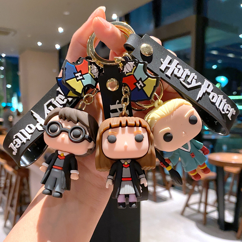 Coffeejoy Harry Potter Car Keychain Cute Ron Hermione Voldemort Gollum ...