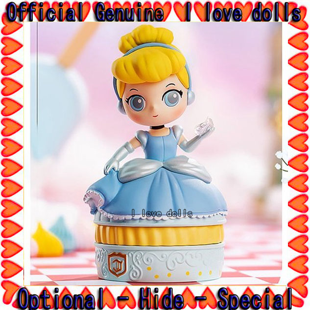 Disney Princess Macaron Theme Storage Box [Genuine] Doll Cute Figures ...