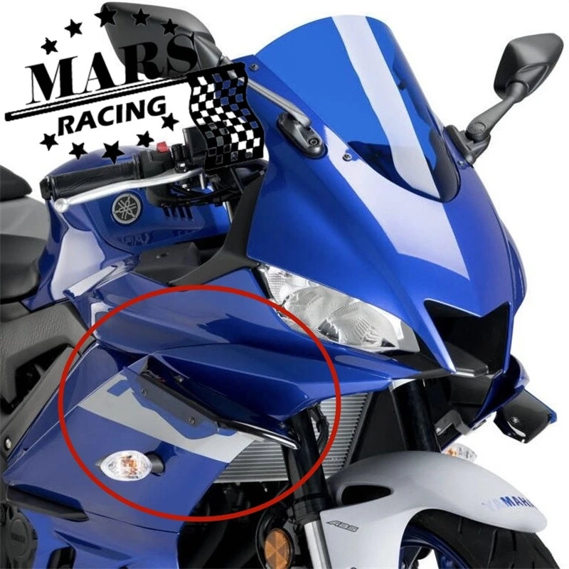 Motorcycle Accessories Front Spoiler Winglet Aerodynamic Wing Kit ...
