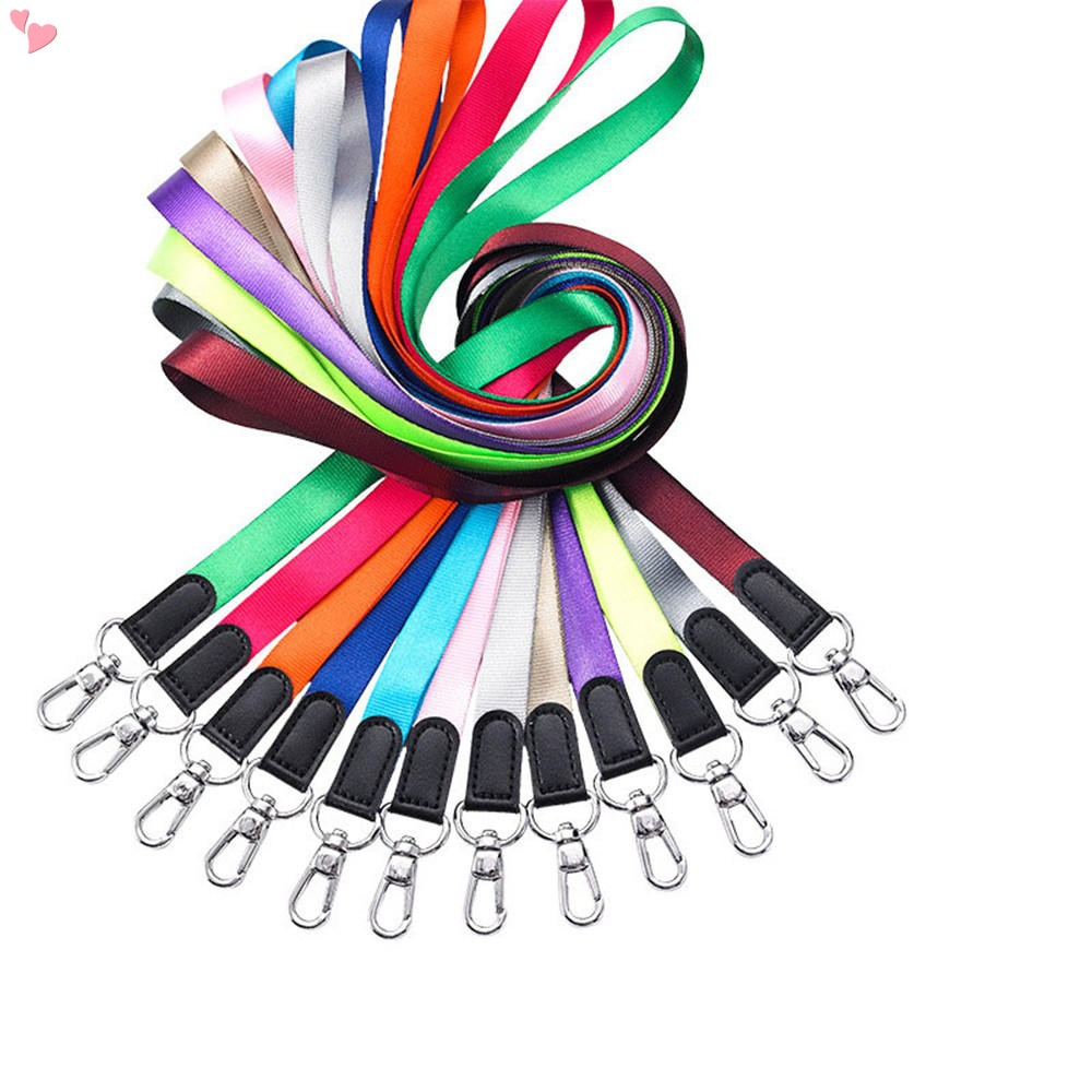 15 Color Mobile Phone Lanyard Key Ring Sling Badge Holder Lanyard ...