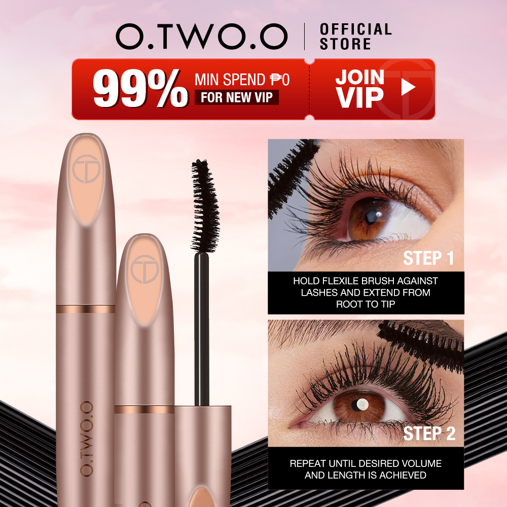 O.Two.O 4d Silk Fiber Eyelash Mascara Long Lasting Eye Makeup Classic ...