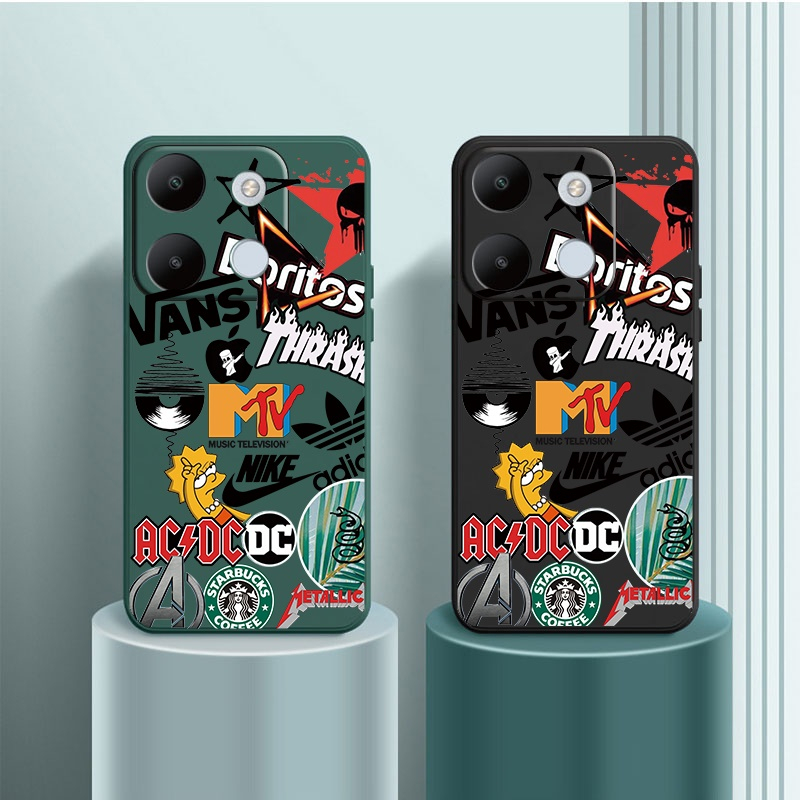 Hip-hop Graffiti Phone Case For Tecno Spark 6 GO 2020 2021 2023 POP 7 ...